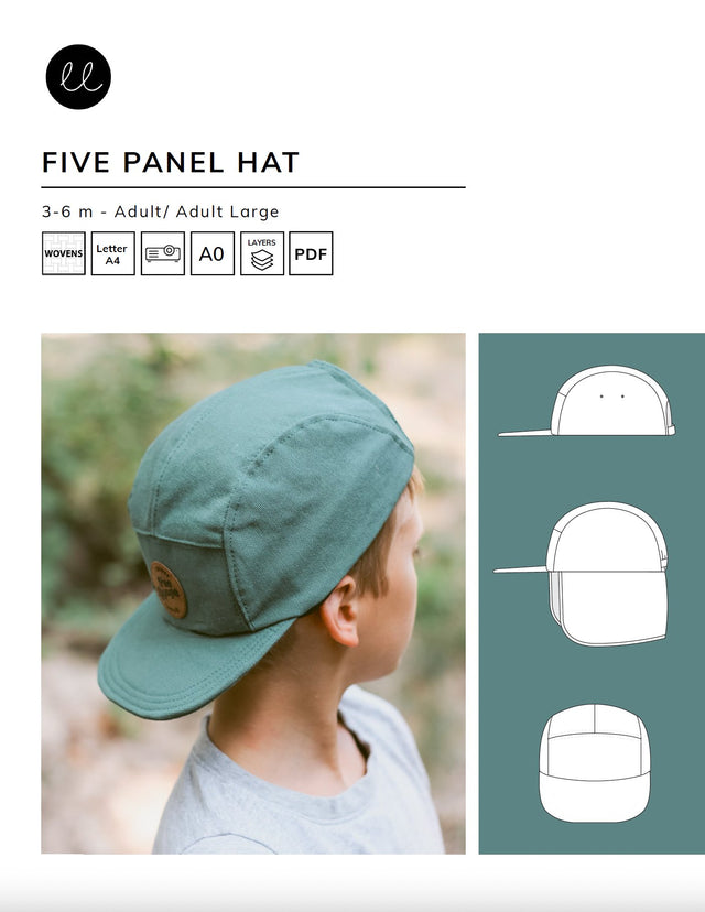 5 Panel Hat – Lowland Kids