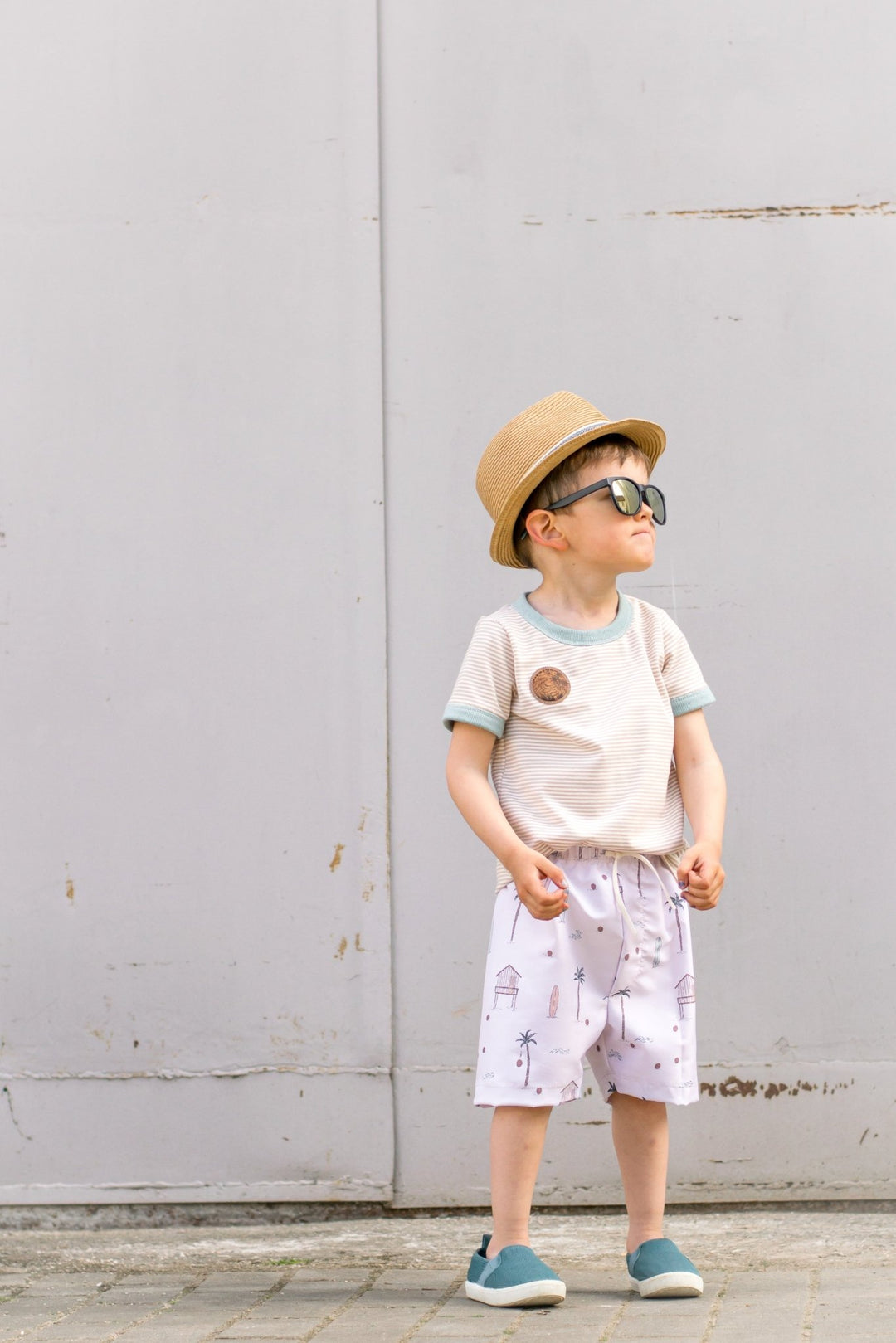 Basic Lined Shorts – Lowland Kids
