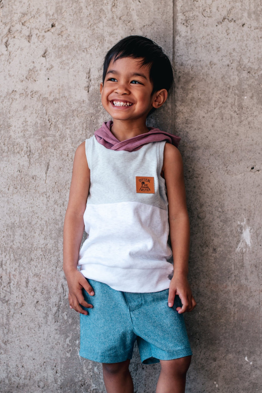 Basic Lined Shorts – Lowland Kids