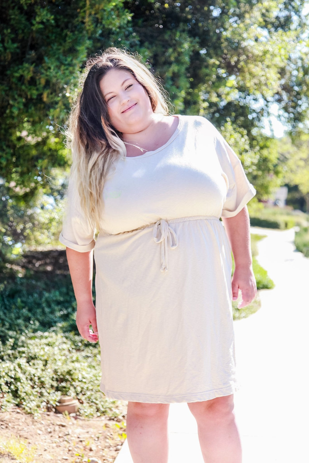 Adult Drawstring Dress – Lowland Kids