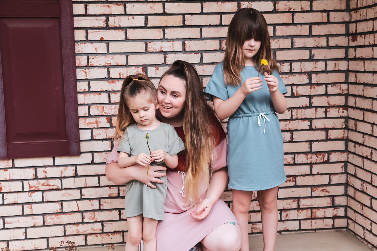 Adult Drawstring Dress – Lowland Kids