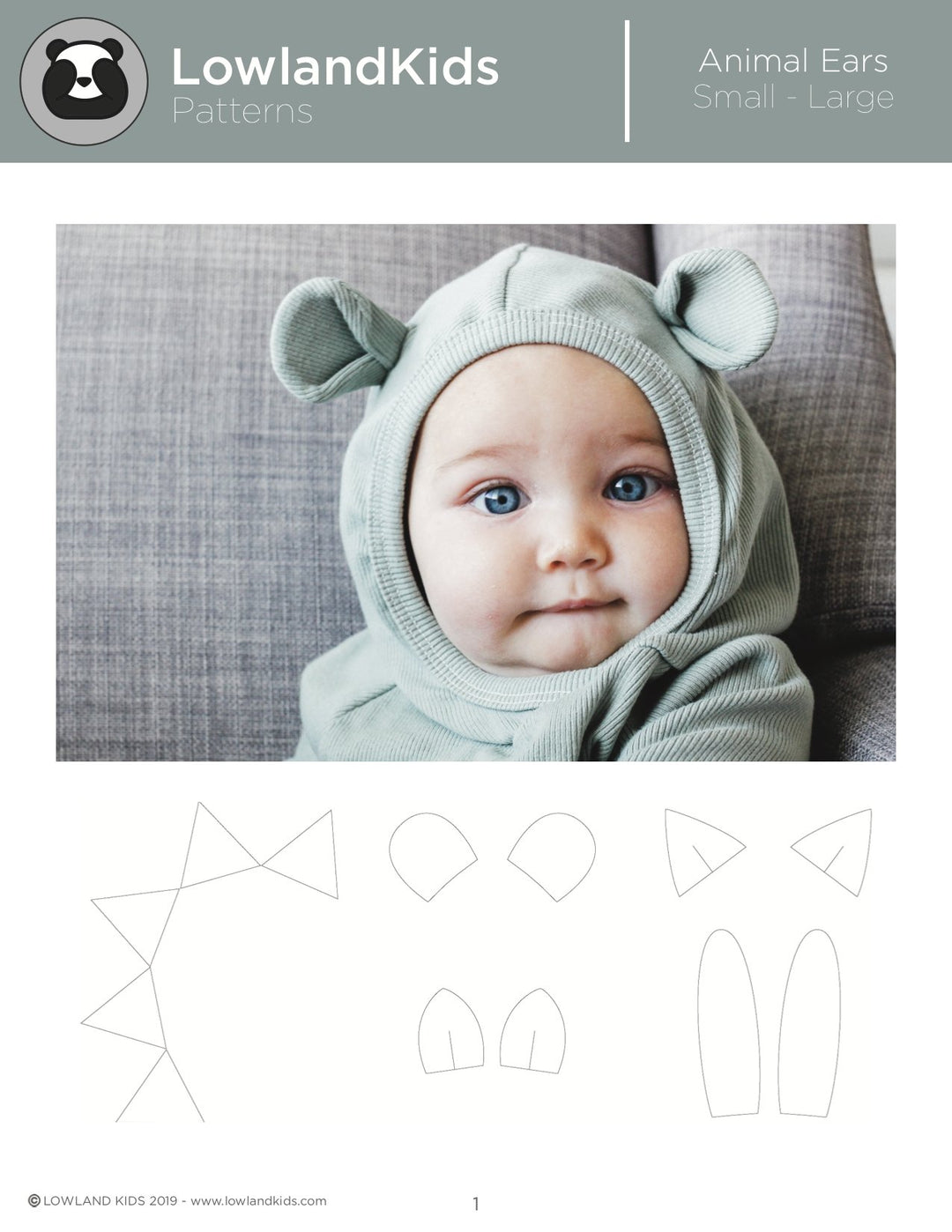 Animal ears pack – Lowland Kids
