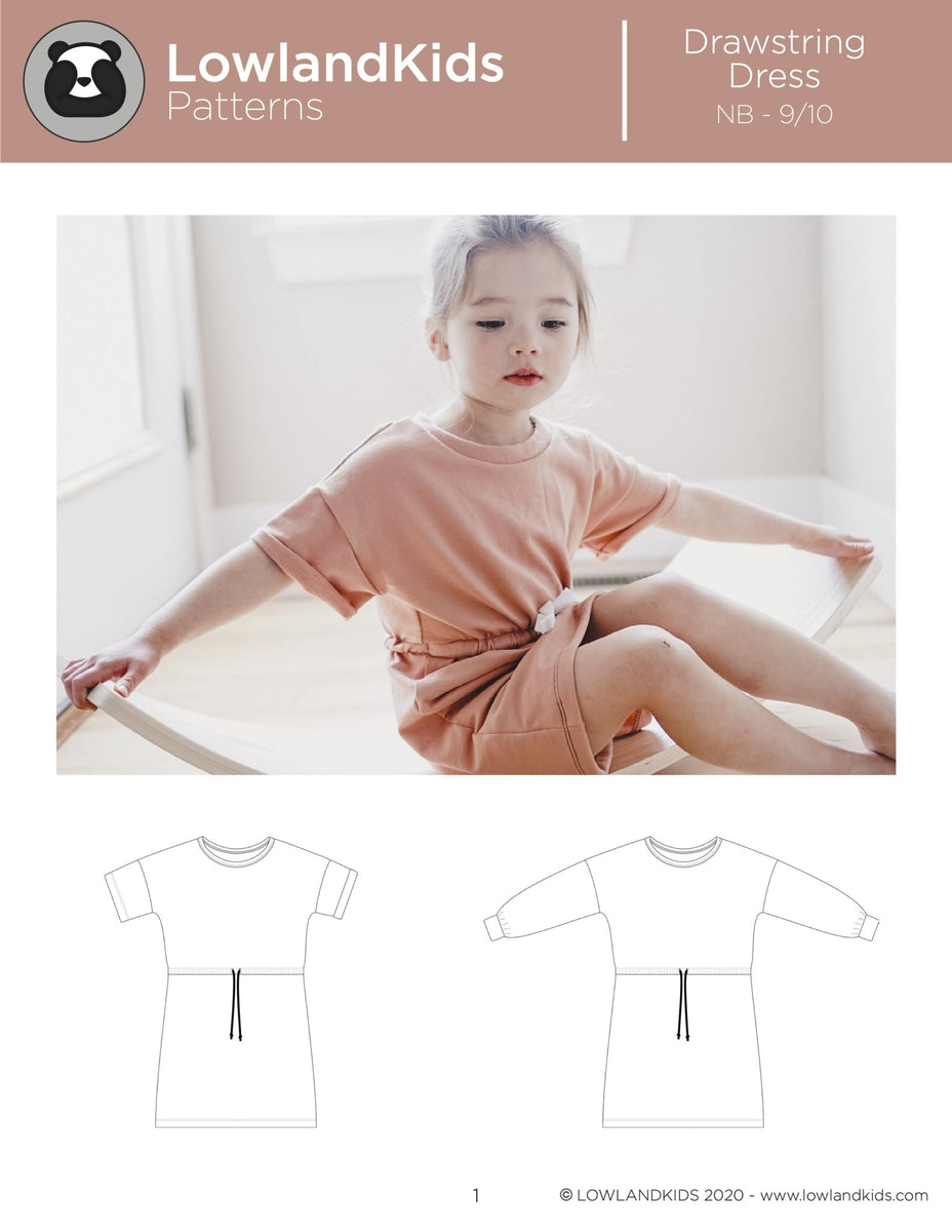 Kids Drawstring Dress