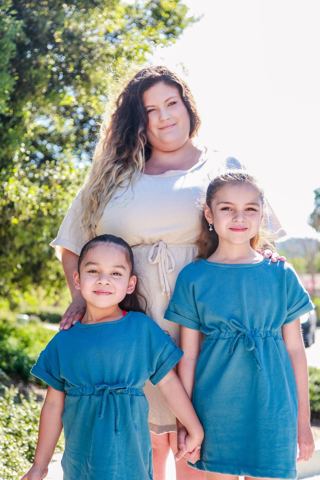 Kids Drawstring Dress – Lowland Kids