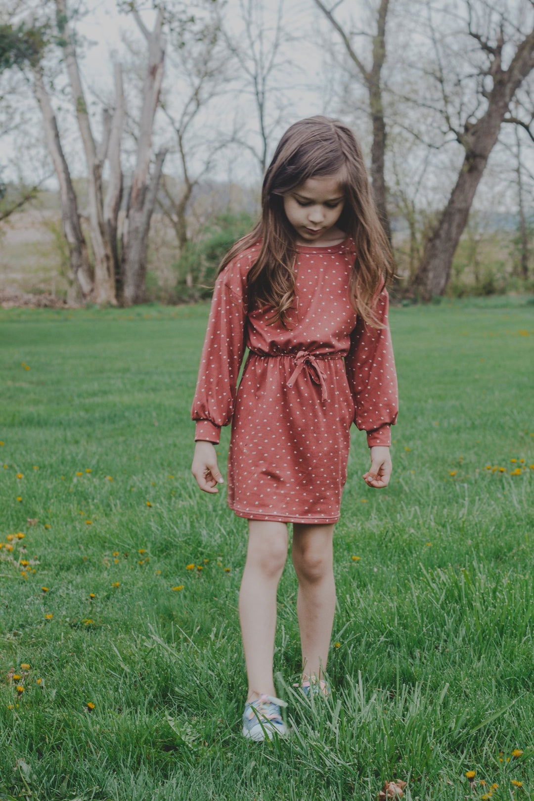Kids Drawstring Dress – Lowland Kids