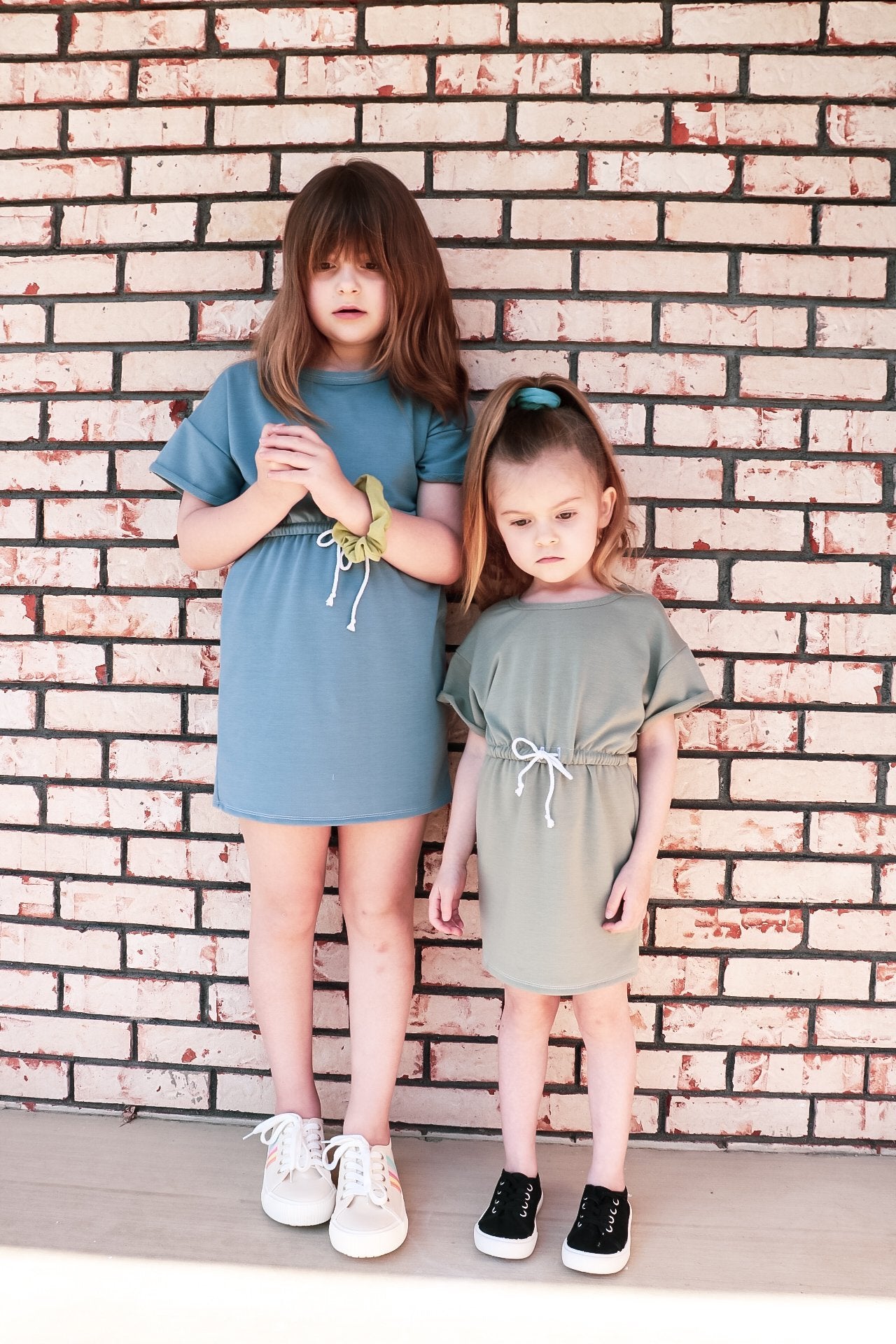 Kids Drawstring Dress – Lowland Kids