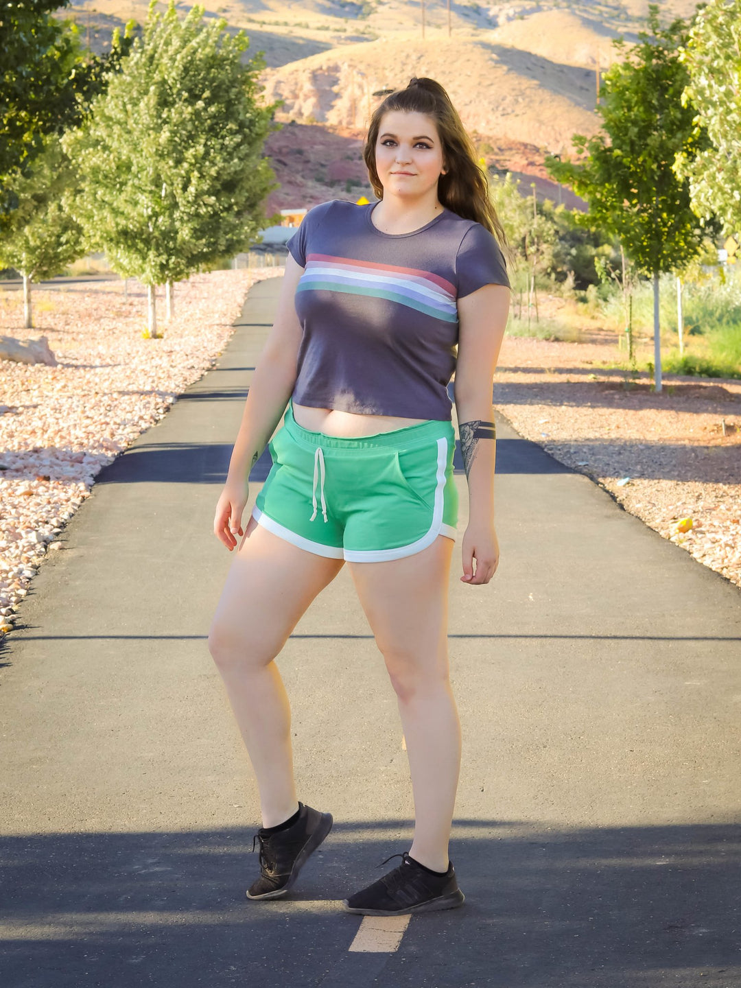 Women's Retro Shorties – Lowland Kids